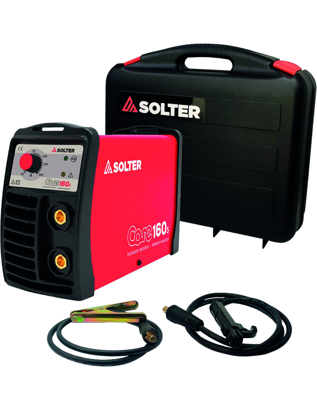 Equipo soldar Inverter CORE 160S Solter + accesorios