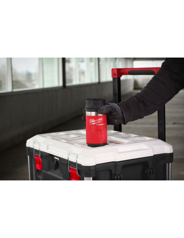 Termo Milwaukee PACKOUT™ de 355ml Color Rojo