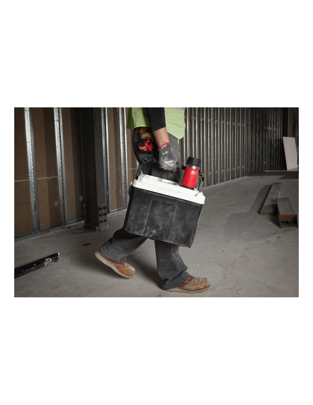 Termo Milwaukee PACKOUT™ de 355ml Color Rojo
